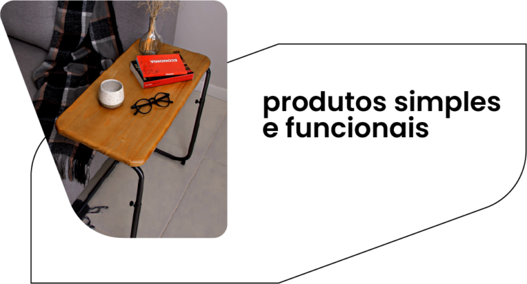 Verken: móveis de ferro e madeira para explorar o seu lar.